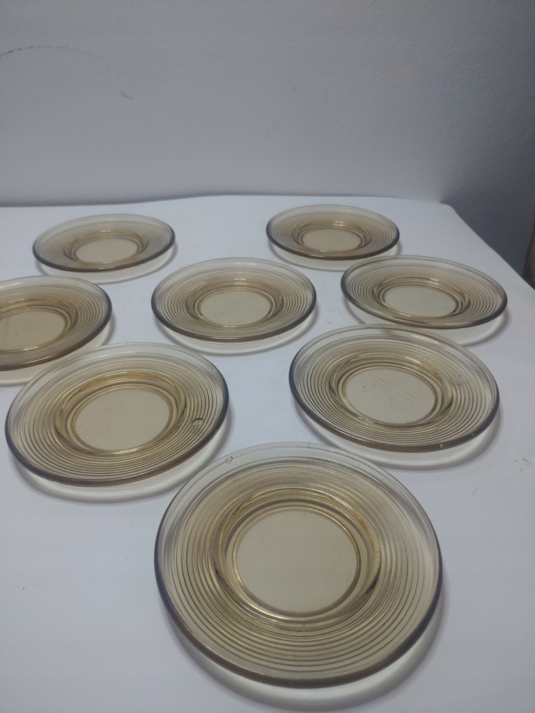 Stare polskie talerzyki deserowe komplet (T29 - 11708857334 - oficjalne archiwum Allegro