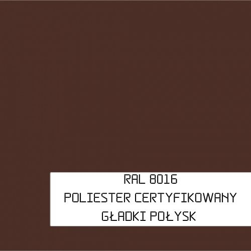 Farba Proszkowa RAL 8016 Poliestrowa Gładki Połysk - 10559281260 ...