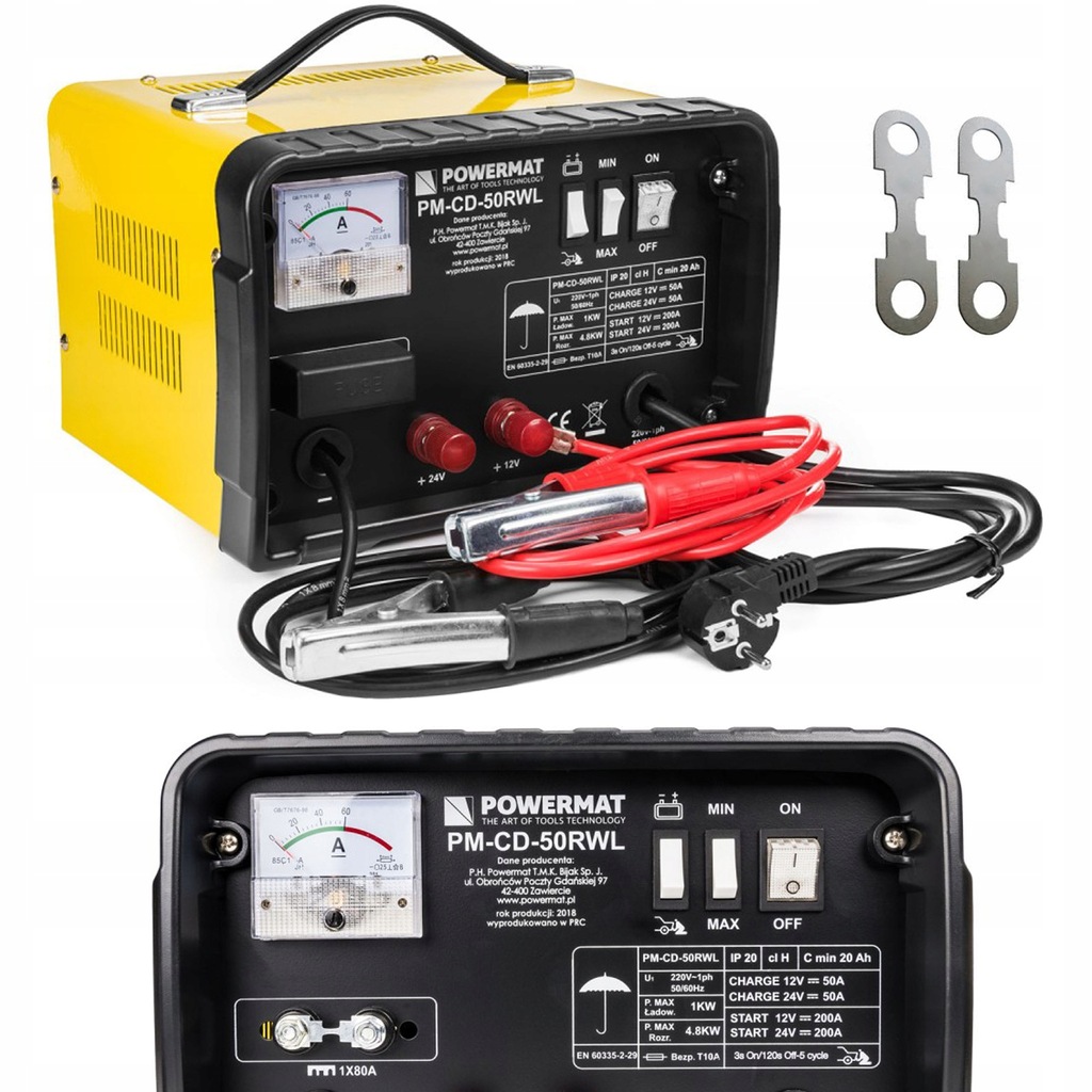 PROSTOWNIK Z ROZRUCHEM 200A ROZRUCH 12/24V - 12843241540 - oficjalne archiwum Allegro