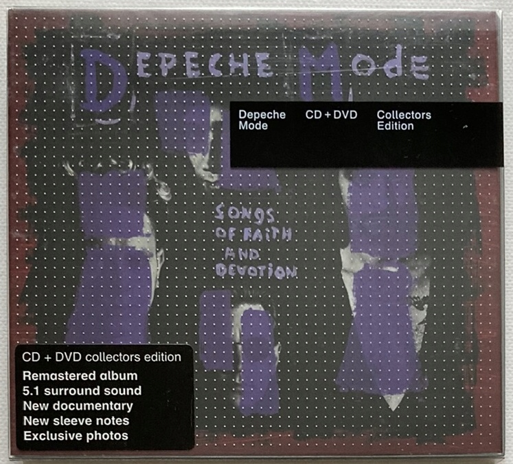 Depeche Mode -Songs Of Faith And Devotion SACD+DVD - 13513154836 - oficjalne archiwum Allegro