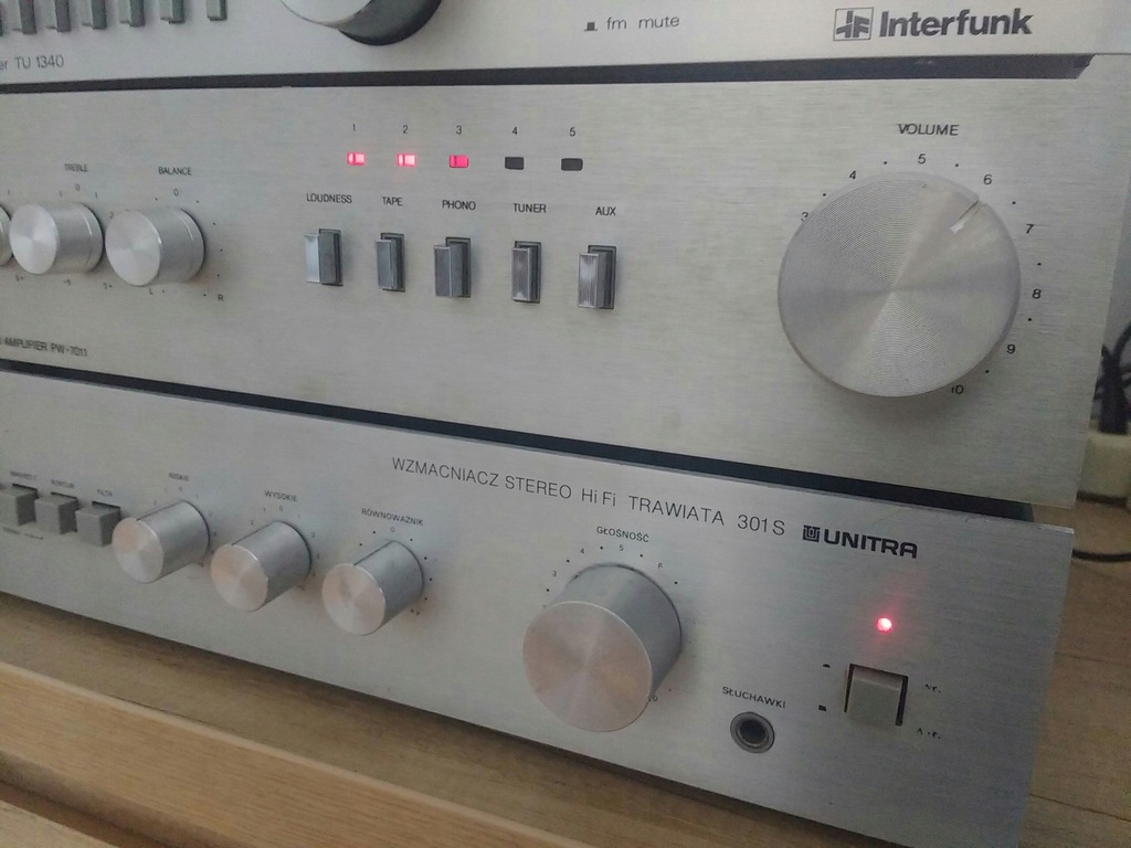 wzmacniacz ws 301 trawiata ws301 unitra diora łzr - 11508353449 ...