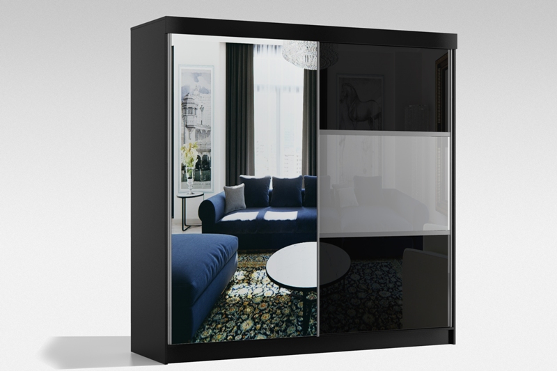 Купить РУМБА 250 Гардероб, шкаф с зеркалом и ящиками: отзывы, фото и ...