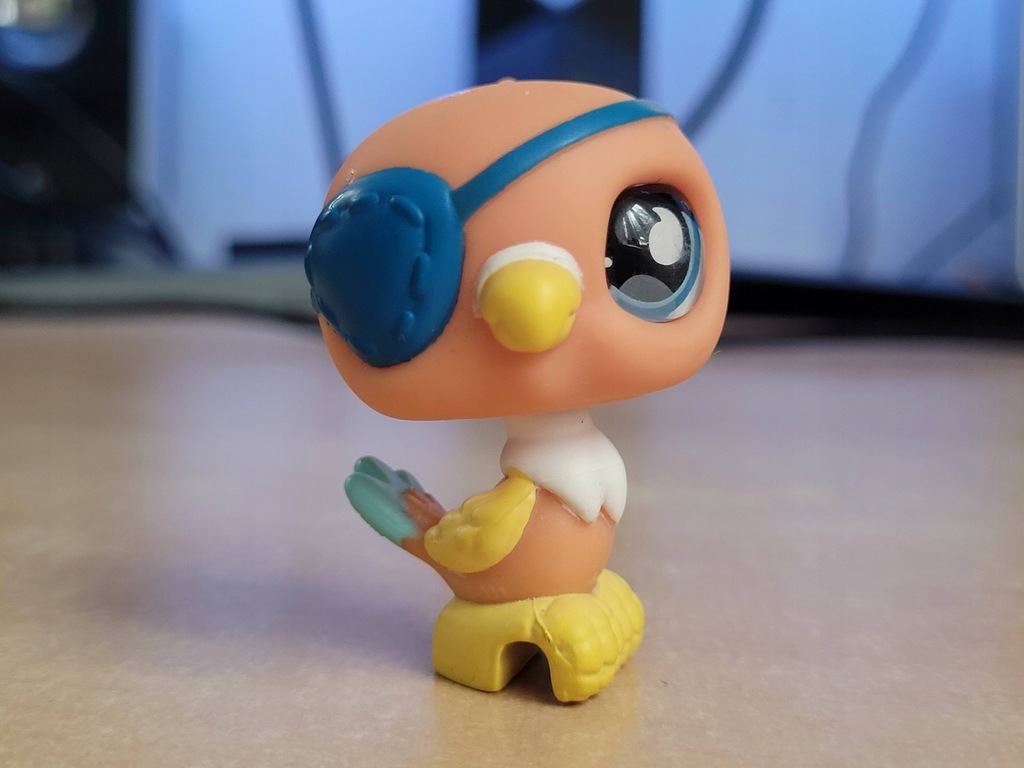LPS Littlest Pet Shop ptak ptaszek papuga #882 - 12690942949 ...
