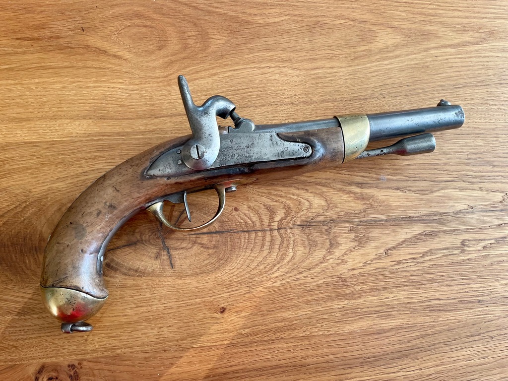 Pistolet Kawaleryjski 1822 T Bis, Saint Etienne - 13475234350 ...