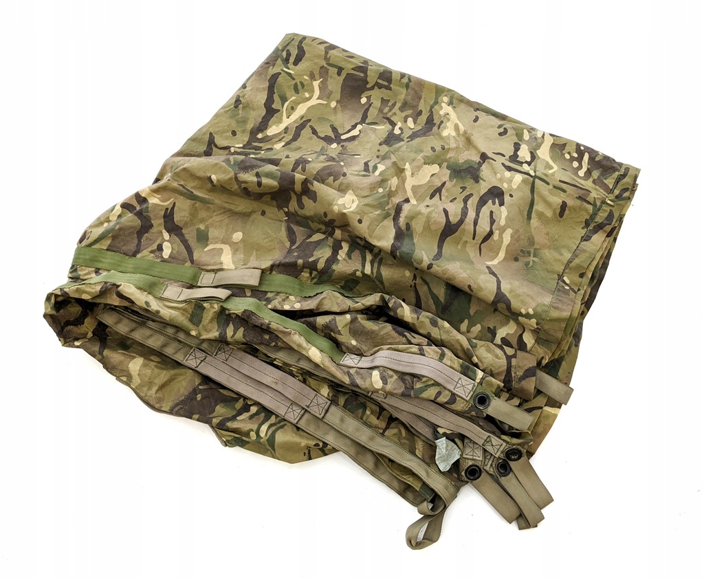 oryg. TARP (płachta, nosze, hamak, namiot wojskowy) GB MTP multicam LUX ...