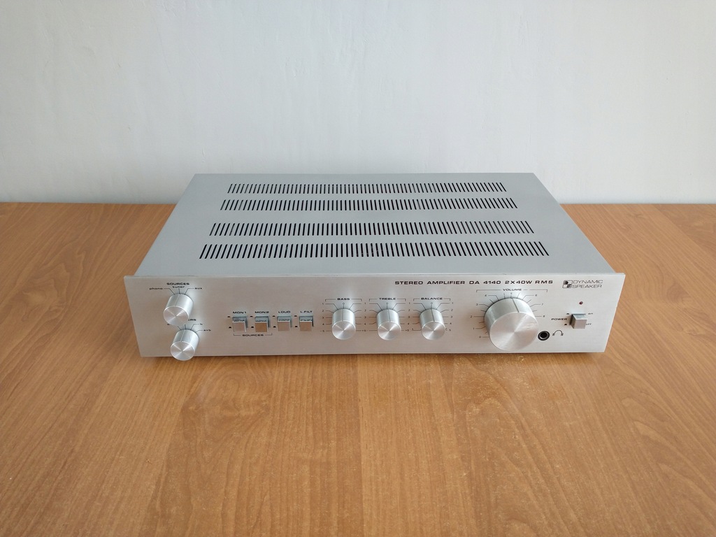 Unitra wzmacniacz DA 4140 Dynamic Speaker - 14325552756 - oficjalne archiwum Allegro