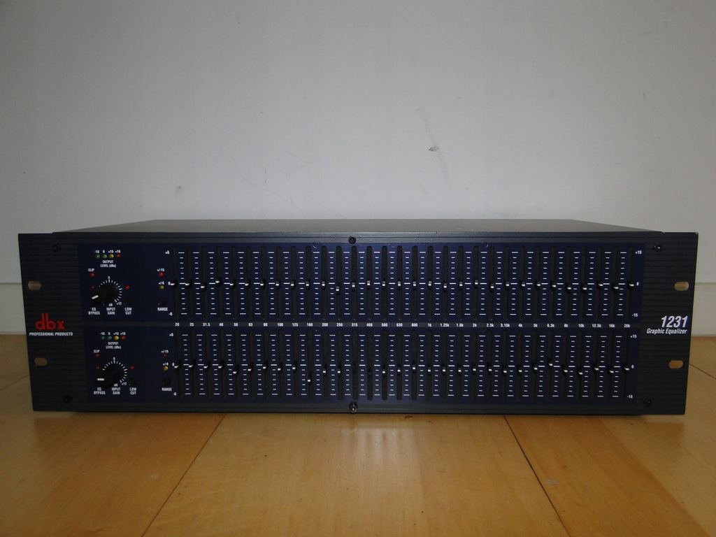ZAWODOWY KOREKTOR EQUALIZER DBX 1231.MEGA OKAZJA. - 12246540322 ...