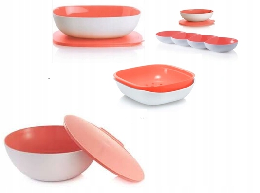 TUPPERWARE-Alegra Zestaw 6szt Miski-oryg. - 13322699709 - oficjalne ...