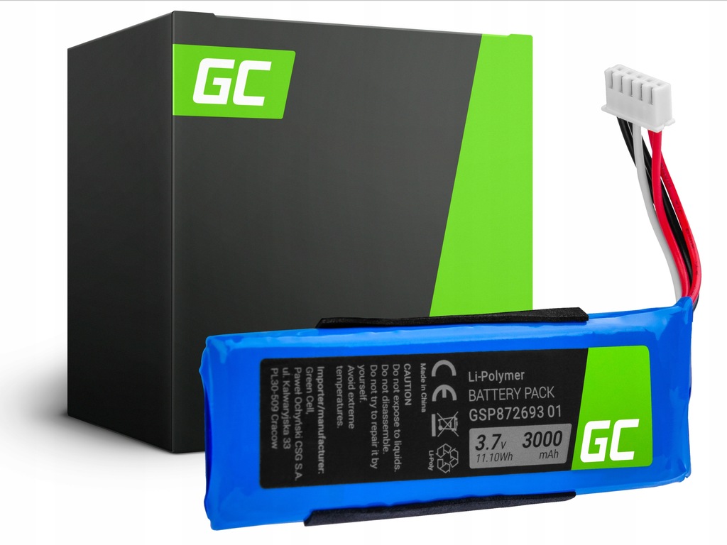 Bateria GSP872693 01 do głośnika JBL Flip 4 - 12566691497 - oficjalne ...