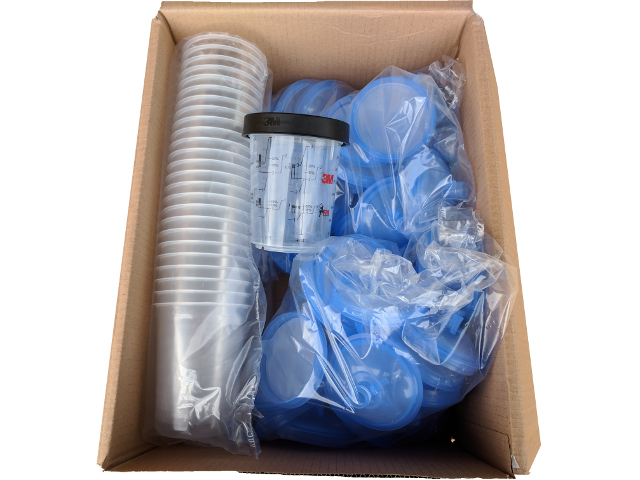 3M 16312 Zestaw kubków lakier midi PPS 125mi 400ml - 13411368500 ...