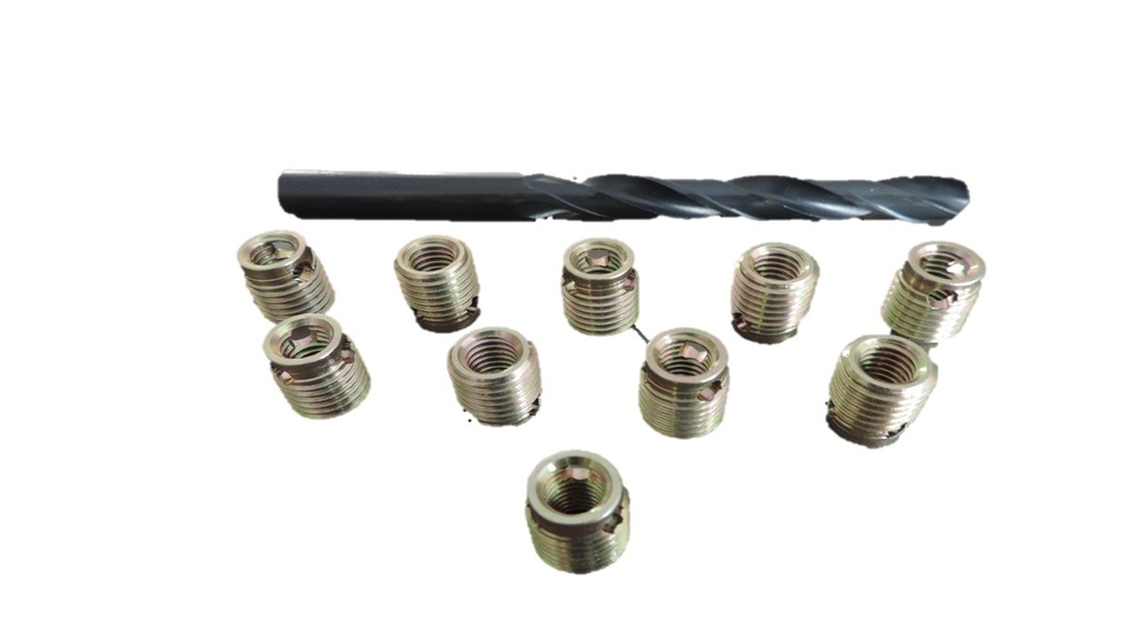 Tulejki zerwany napraw gwint M6 x 1,0 12mm tulejka - 6102912304 - oficjalne archiwum Allegro