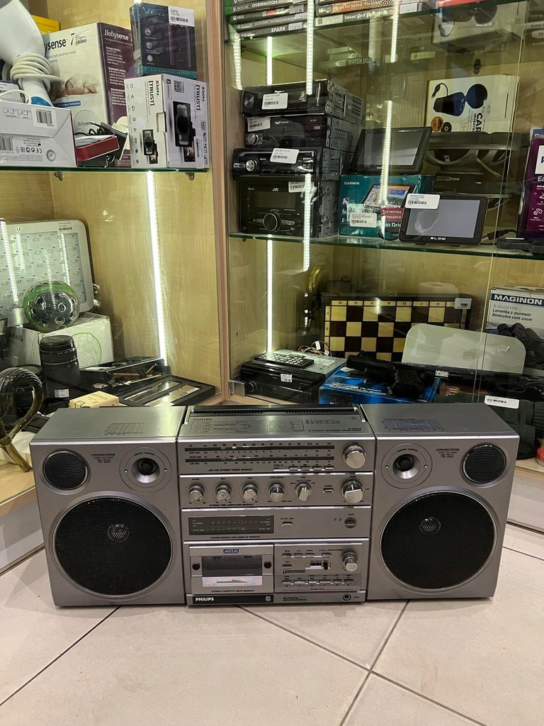 Radioodtwarzacz Philips D8614 Ghettoblaster - 13993300533 - oficjalne ...