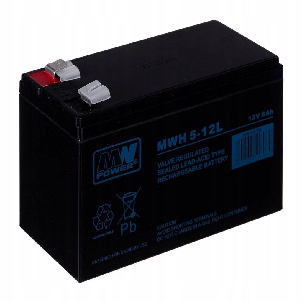 Akumulator MPL MWH 5-12L (12V 6Ah) - 13445492636 - oficjalne archiwum Allegro