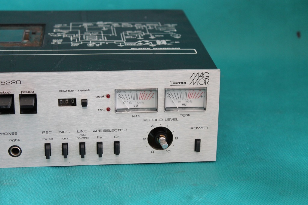 UNITRA Magmor magnetofon MSD 5220 - 8189427241 - oficjalne archiwum Allegro