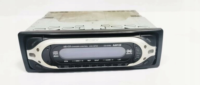 RADIO SAMOCHODOWE SONY CDX-MP40 - 11753190955 - oficjalne archiwum Allegro