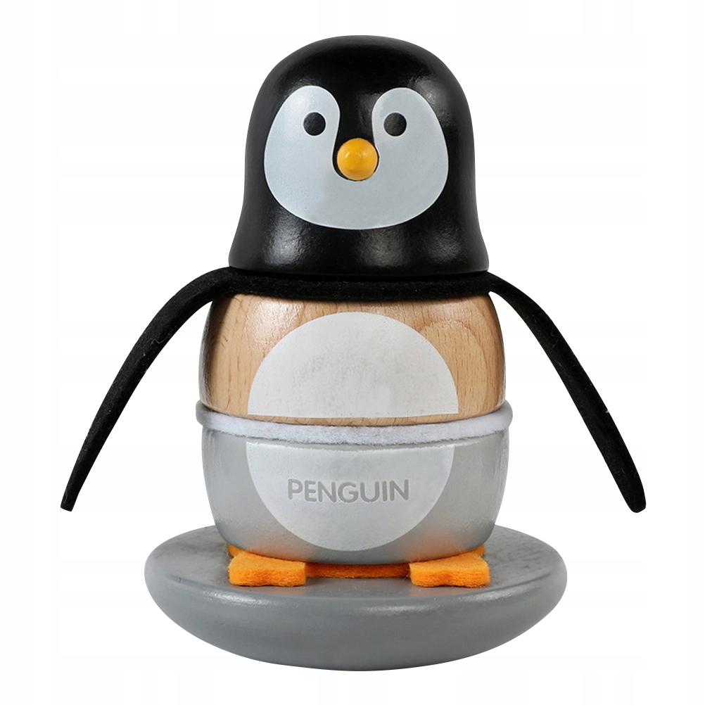 Drewniane zabawka z zabawkami Drewna pingwin kubek - 12922983016 ...