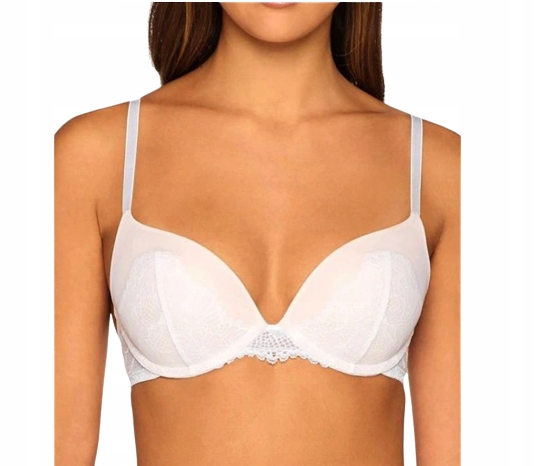 Triumph Biustonosz Lace Spotlight WHUM 75d; biały - 12324581383 - oficjalne archiwum Allegro