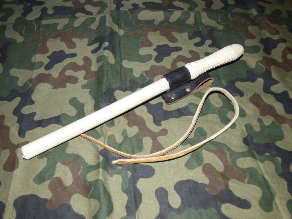 Pałka Służbowa Krótka Komplet Milicja Obywatelska - 12466380120 ...