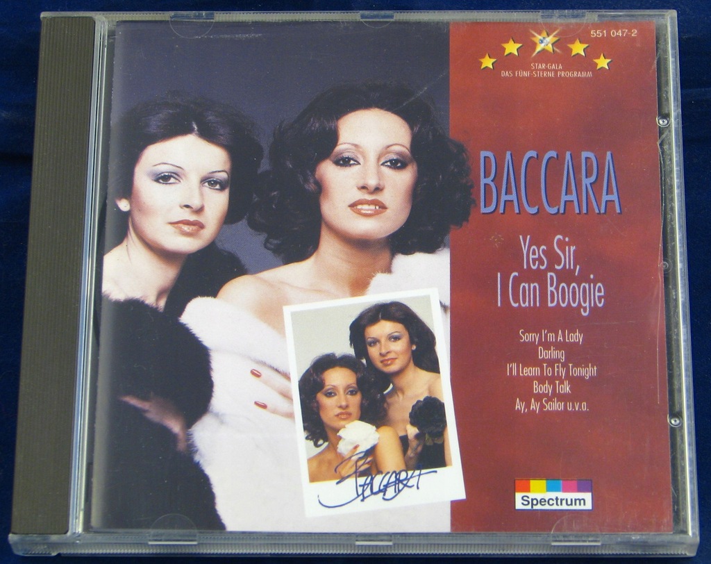 Baccara – Star Gala - Yes Sir, I Can Boogie - 13953076470 - oficjalne ...