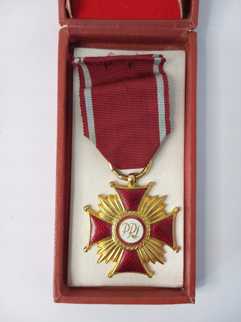 PRL Stare odznaczenie - Złoty Krzyż Zasługi - 13251614286 - oficjalne archiwum Allegro