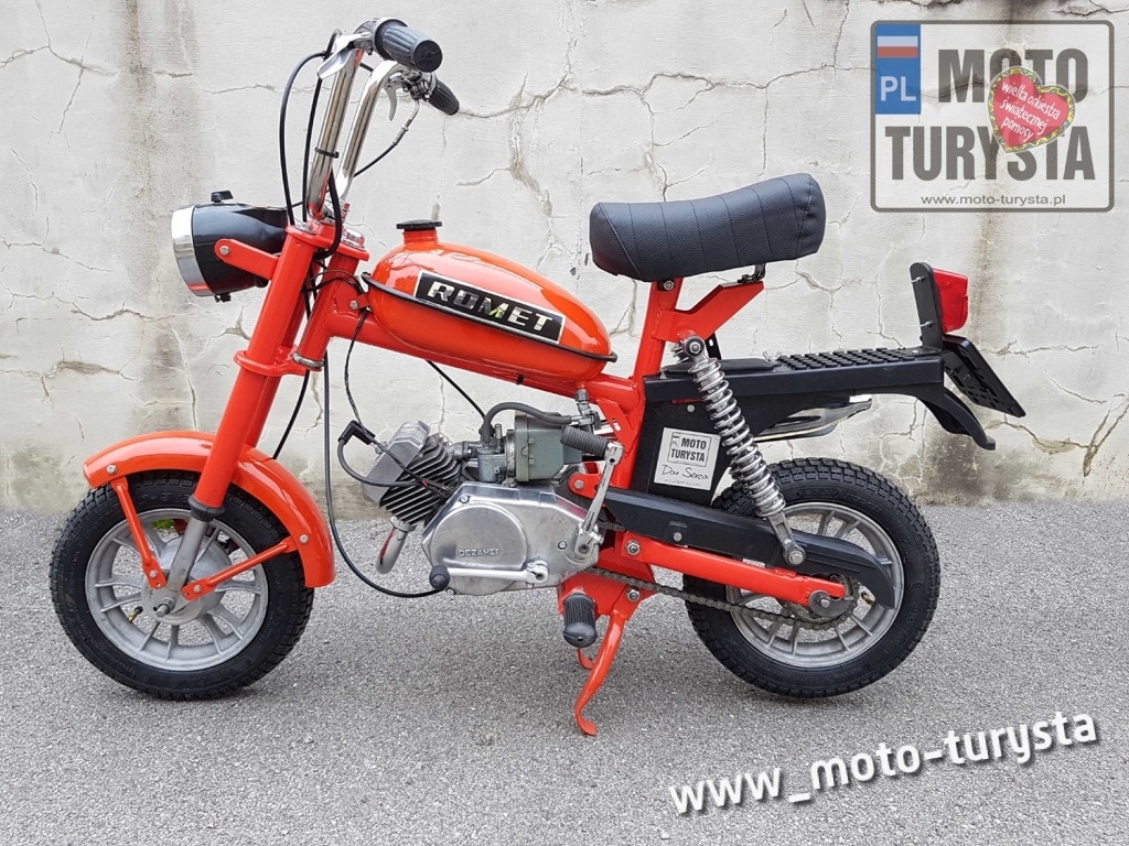 Motorynka ROMET "PONY" 50-M-2, 1986 * po remoncie - 2132895965 ...