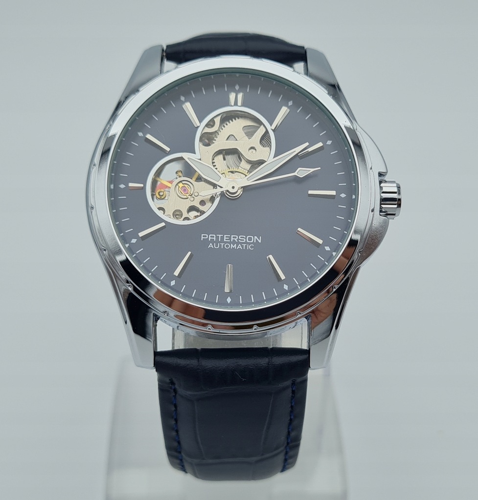 STALOWY PATERSON AUTOMATIC OPEN HEART - IDEAŁ - 12417009844 - oficjalne ...