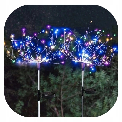 2SZT LAMPA SOLARNA OGRODOWA Dmuchawiec 150 ledów - 13622143349 - oficjalne archiwum Allegro