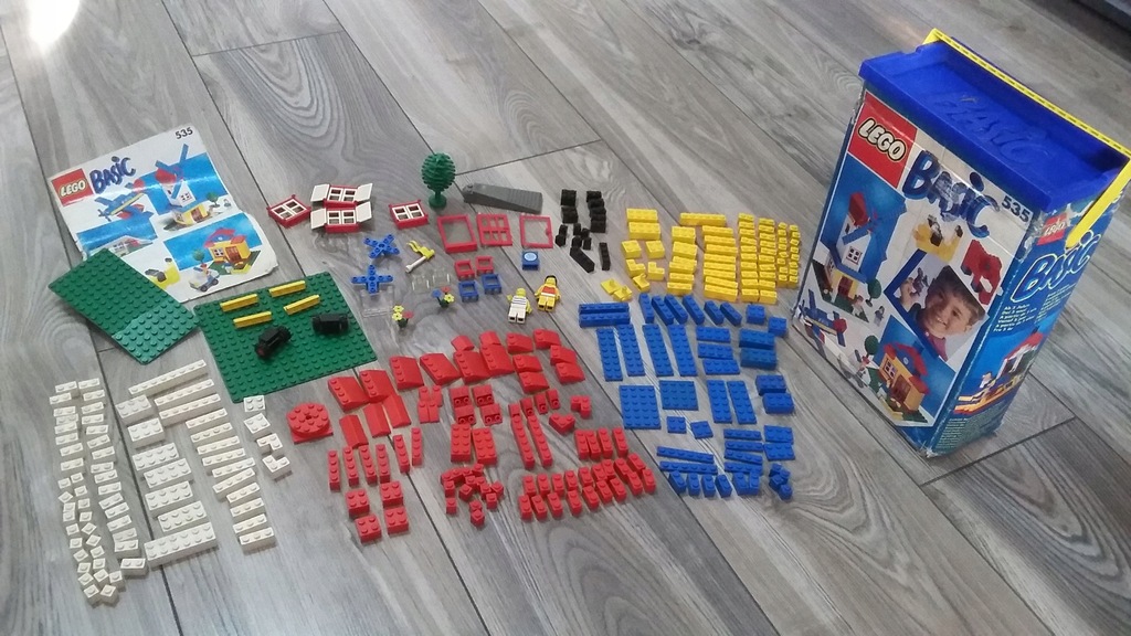 stare klocki LEGO BASIC 535 zestaw unikat PRL - 8694105452 - oficjalne ...