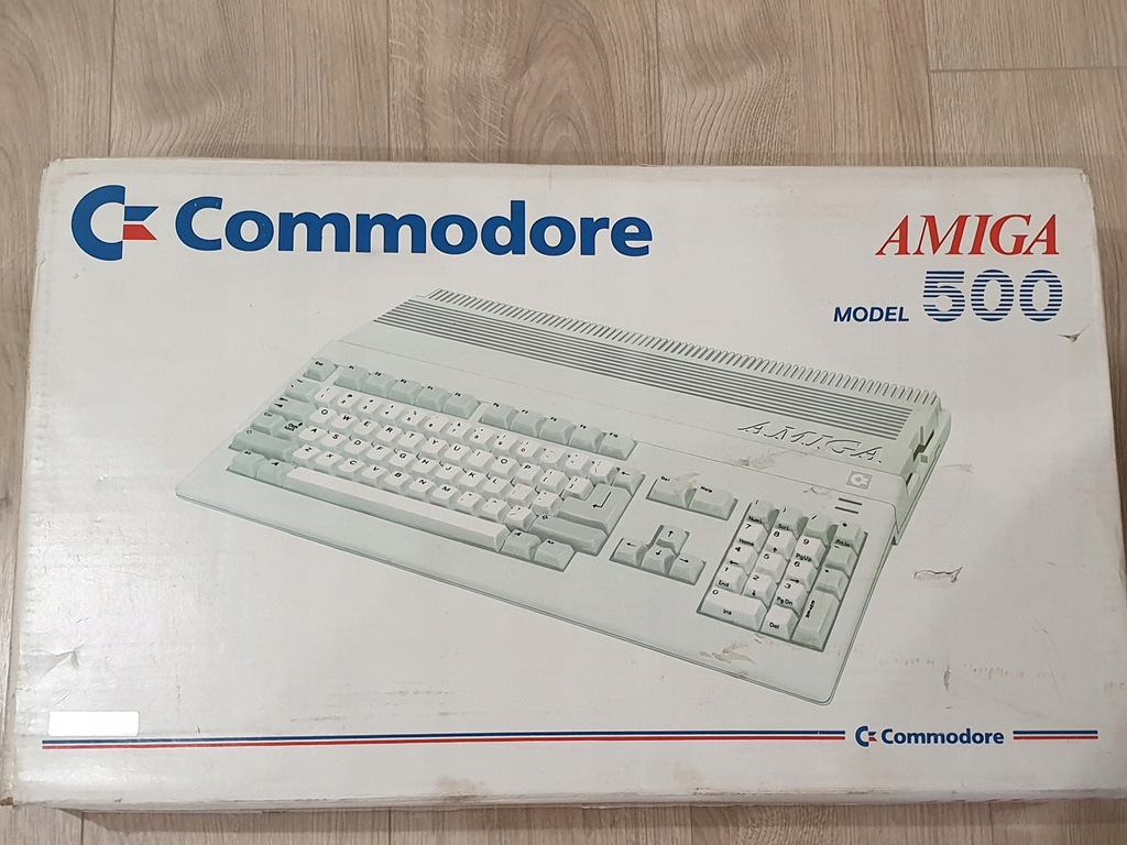 Komputer Amiga 500 BOX - 12623041278 - oficjalne archiwum Allegro