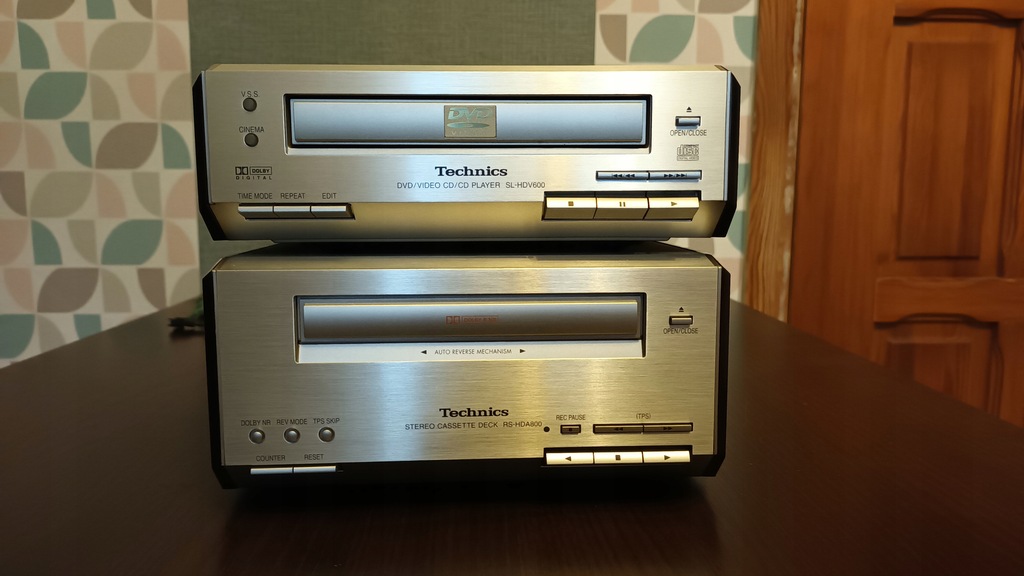 Technics DVD SL-HDV600 Deck RS-HDA800 Sprawdź!!! - 11434190381 - oficjalne archiwum Allegro