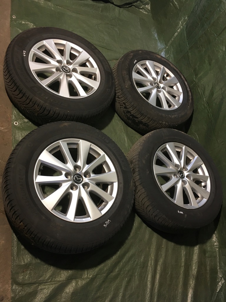 MAZDA CX5 CX-5 FELGI ALUMINIOWE 17 OPONY ZIMA KPL - 12492425937 ...