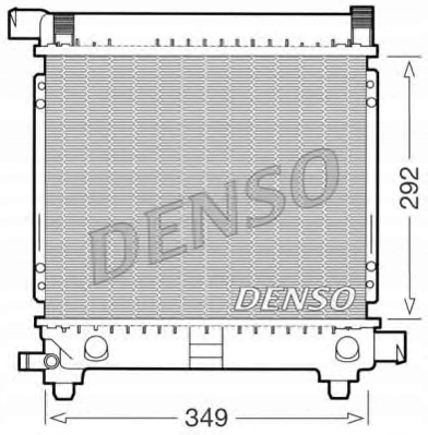 CHŁODNICA SILNIKA MERCEDES - 8513137488 - oficjalne archiwum Allegro