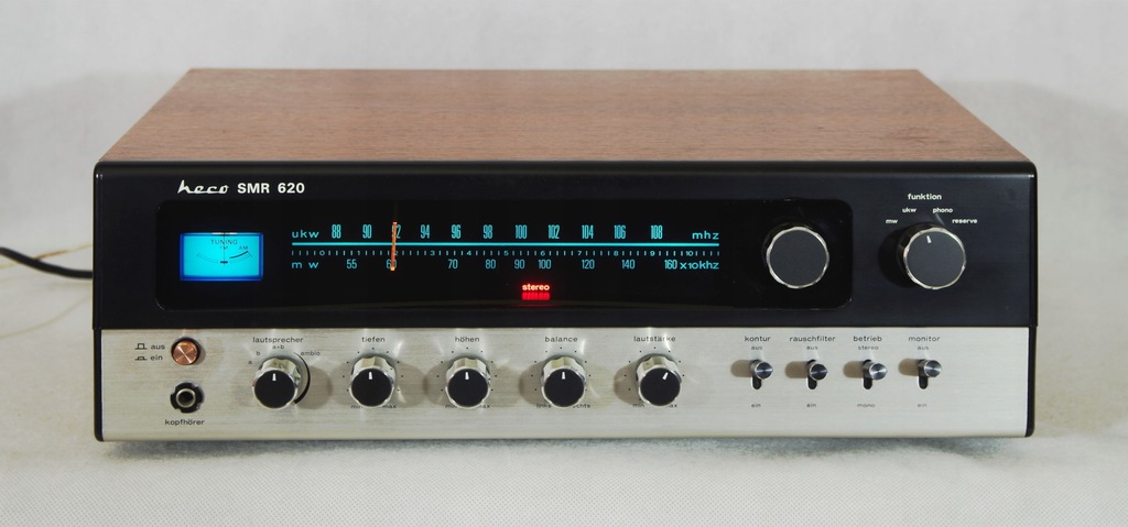 HECO SMR 620, ładny amplituner vintage. - 16853889240 - oficjalne archiwum Allegro