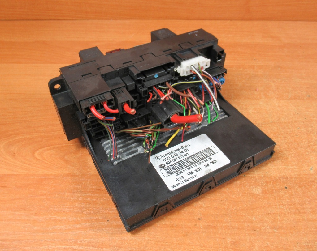 MODUŁ SAM SKRZYNKA BEZPIECZNIKÓW MERCEDES W203 C - 13355534850 ...