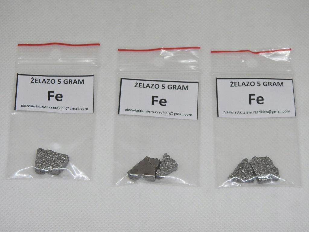 ŻELAZO METAL pierwiastek Fe Ferrum - 9504797882 - oficjalne archiwum ...