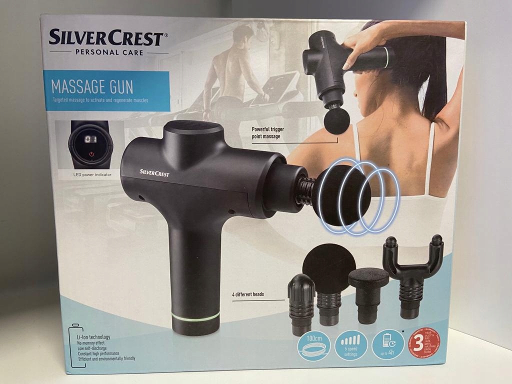 PISTOLET DO MASAŻU SILVERCREST SMGB A1 (145/22) - 13032320842 ...