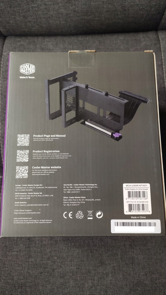 Cooler Master Vertical GPU riser Uchwyt - 11543299157 - oficjalne ...