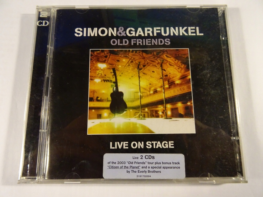 Simon Garfunkel Old Friends: Live On Stage 2CD - 12814299012 - oficjalne archiwum Allegro