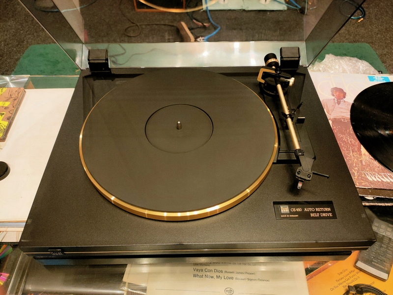DUAL CS 450 GOLD ! Rzadki gramofon VINTAGE - 12419819561 - oficjalne ...