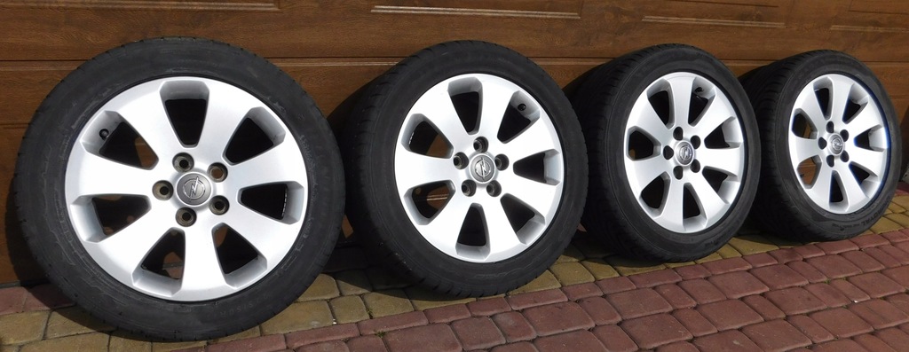 OPEL INSIGNIA FELGI 17 13235010 OPONY 225/50/17 5m - 9639652441 ...
