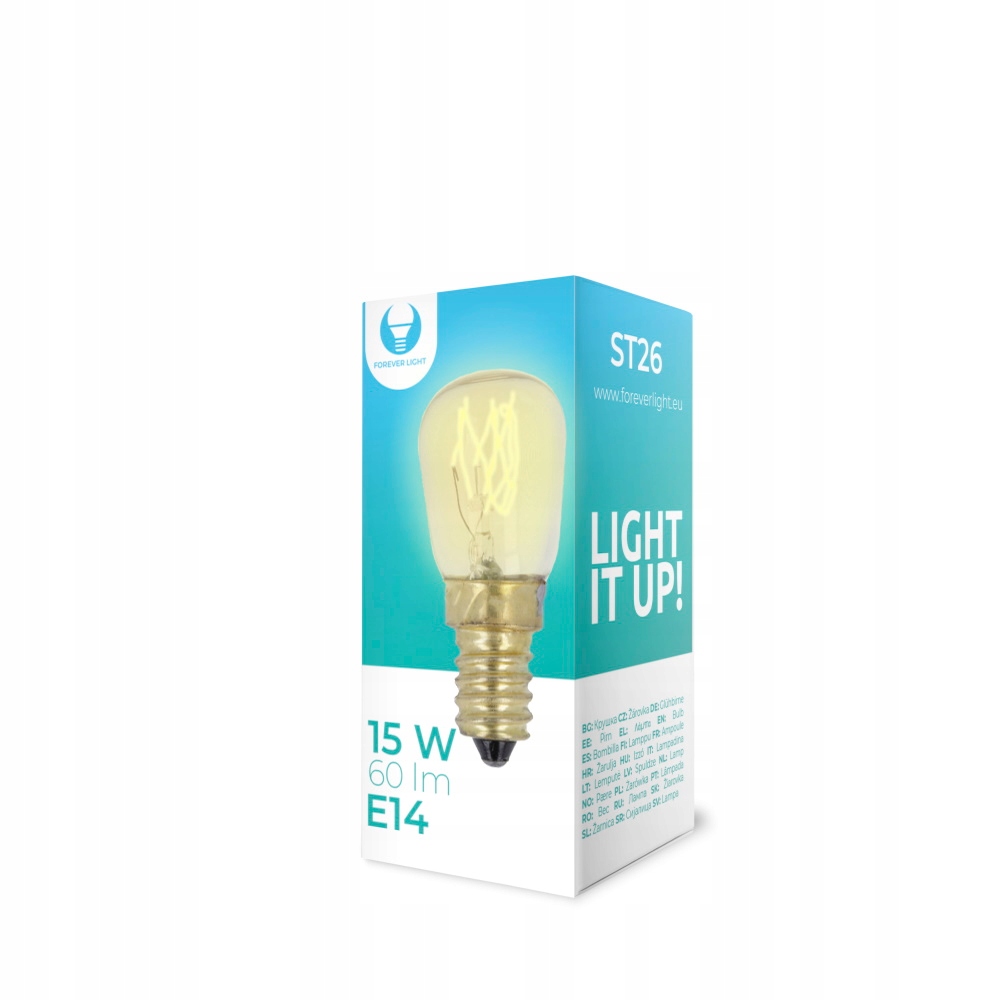 Żarówka E14 ST26 15W 230V 2700K 60lm Forever Light - 13122250029 ...