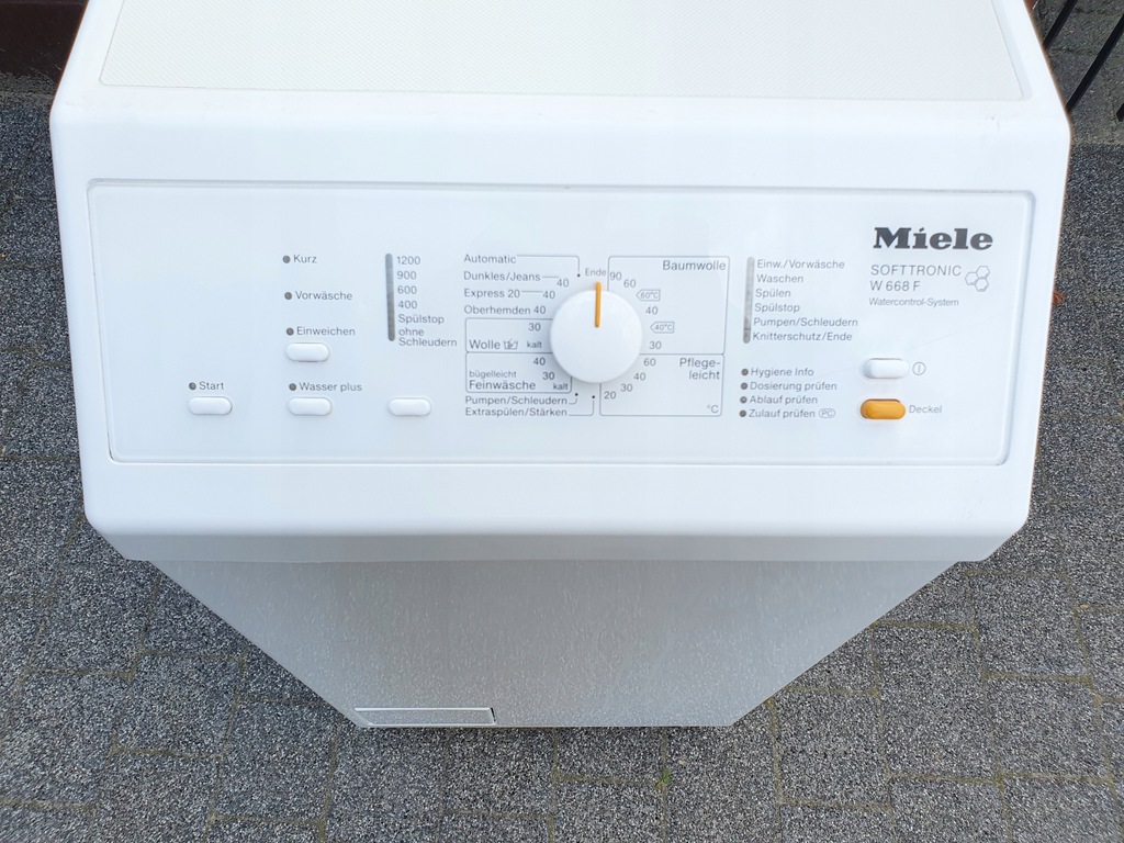 PRALKA MIELE SOFTTRONIC W668F DO GÓRY STAN IDEALNY - 12489153058 ...