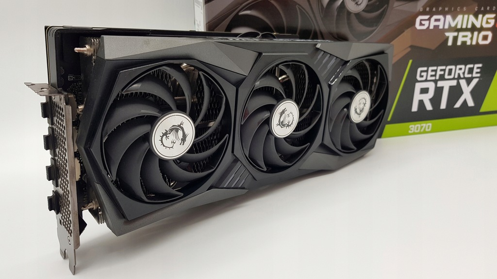 Karta graficzna MSI RTX 3070 GAMING Z TRIO 8 GB - 12912253973 - oficjalne archiwum Allegro