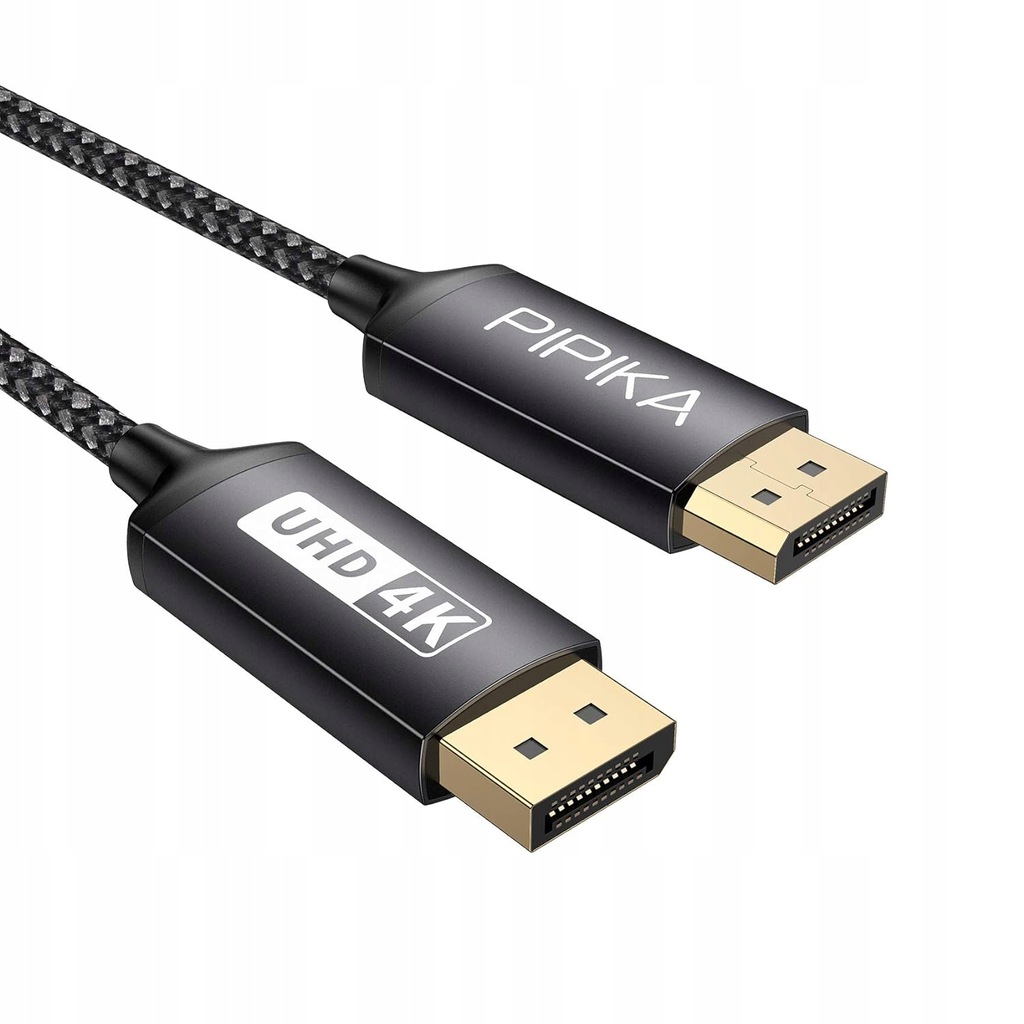 Kabel DisplayPort, kabel DP 4K DP do DP (4K 60Hz i 2K 144Hz), trwały ...