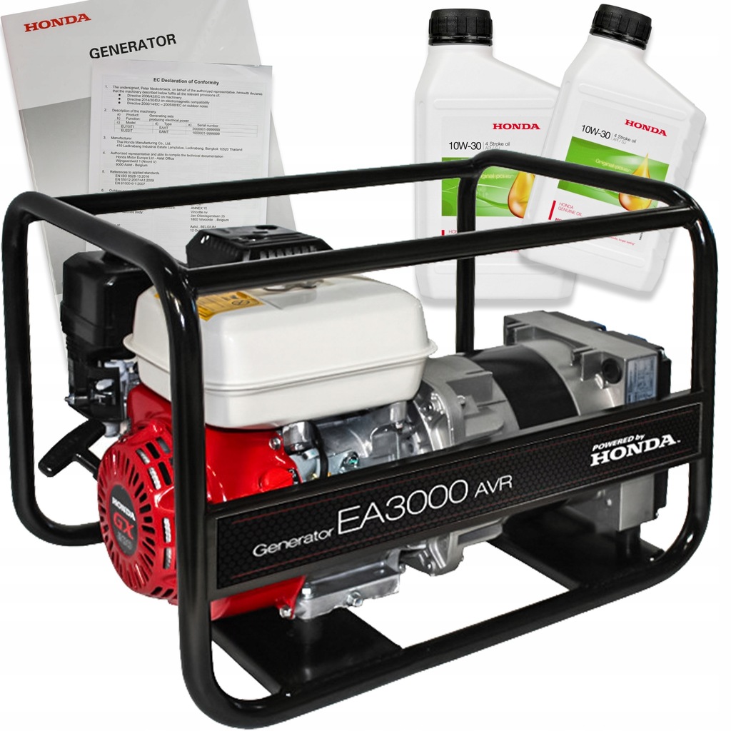 HONDA EA3000 AVR AGREGAT PRĄDOTWÓRCZY 3kW ORYGINAŁ - 11883895593 ...