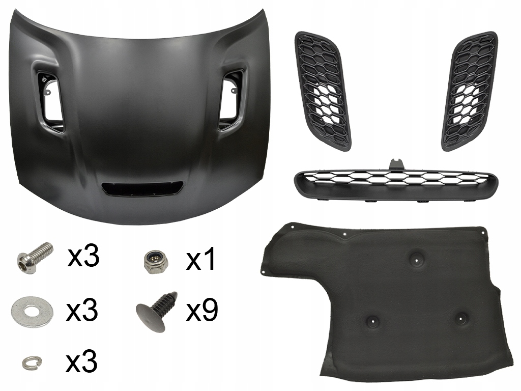 DODGE CHARGER 2020- MASKA POKRYWA 68529909AA - 13821494670 - oficjalne ...