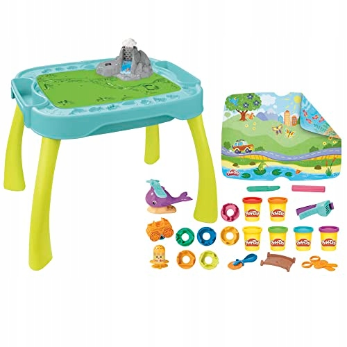Play-Doh All-in-One Creativity Starter Station Activity Table ...