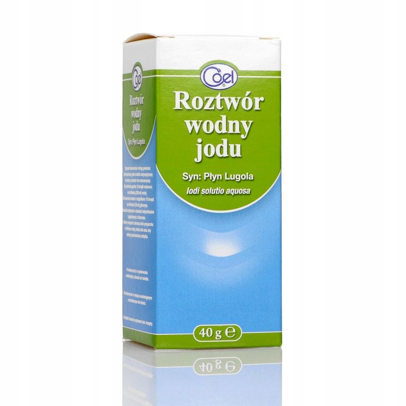 Płyn Lugola Roztwór wodny jodu 40 g - 12649400939 - oficjalne archiwum ...