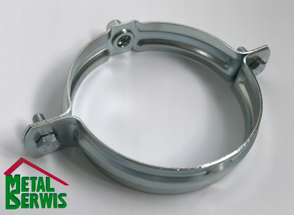 Uchwyt - Obejma do rury spustowej fi 100 mm ocynk - 16527771887 ...