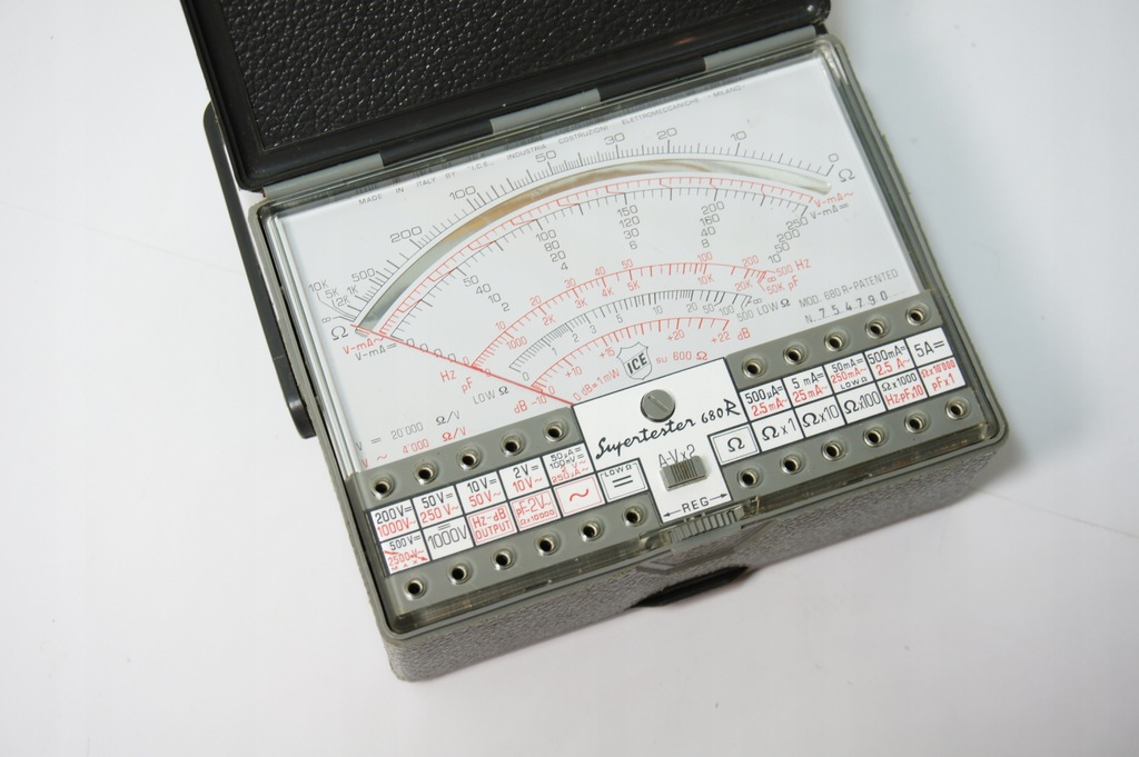 Multimetr Analogowy Ice Supertester 680R - 8681717637 - oficjalne ...